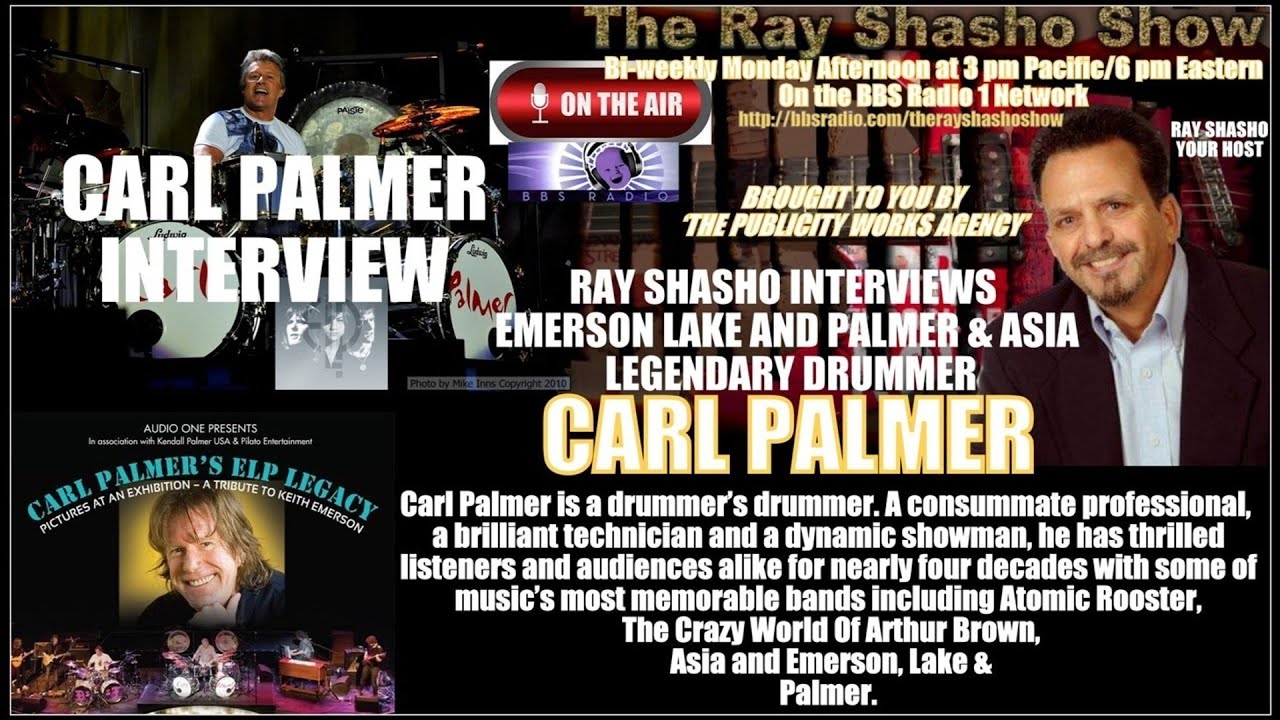 CARL PALMER: Emerson,Lake & Palmer ...Asia ... Drum Legend - YouTube