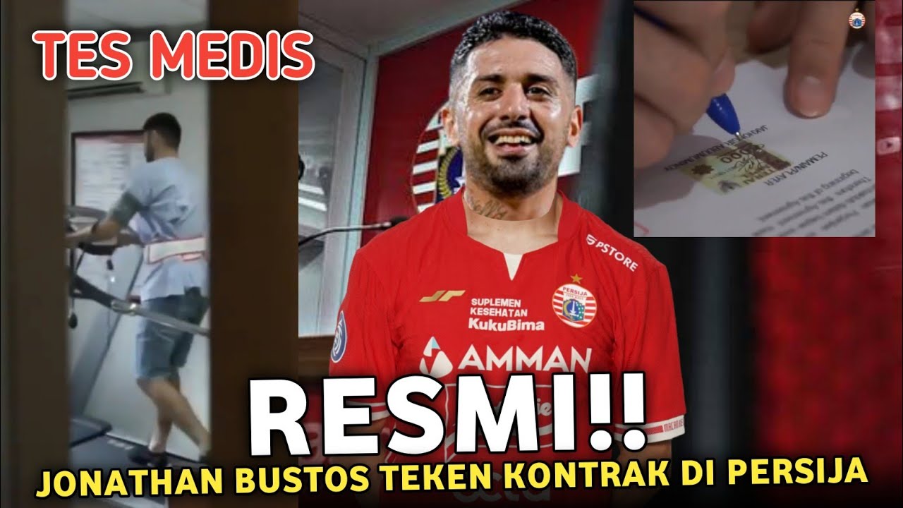 RESMI MILIK PERSIJA 🔥 "Welcome" Jonathan Bustos Gabung Persija 😱 Hanno Behrens Out‼️ #persija ...