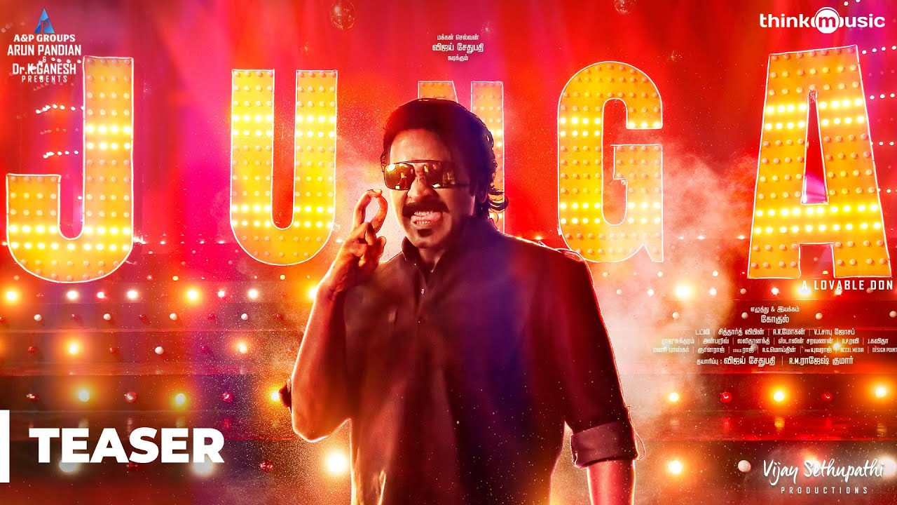 Junga Title Teaser | Vijay Sethupathi, Sayyeshaa | Siddharth Vipin ...