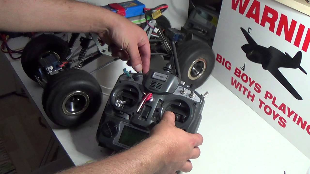 Crawling setup for Turnigy 9X - YouTube