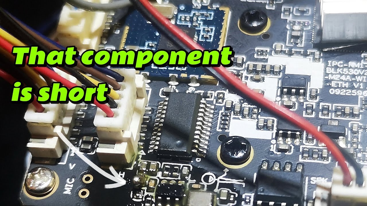 Cctv off and adapter light flashing - YouTube