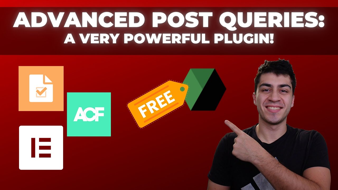 ACF Relationship Field + Advanced Post Queries Plugin = Easy Custom Query Filters - YouTube