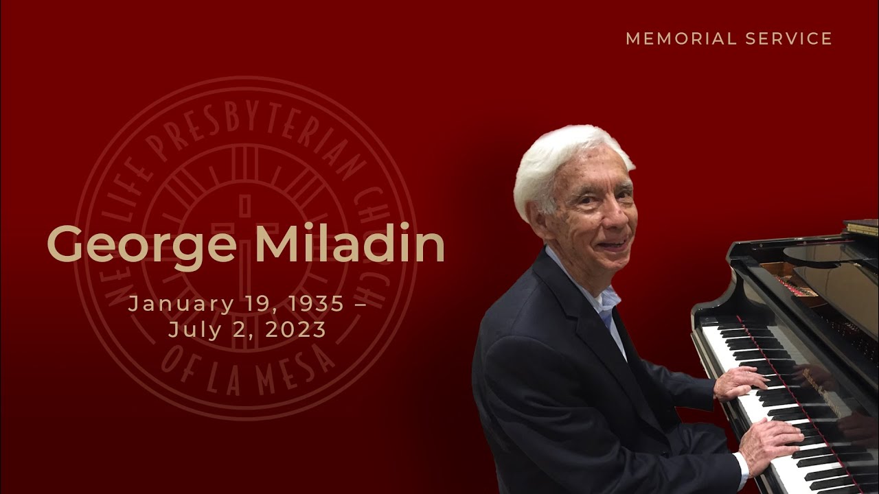 Rev. George C. Miladin Memorial Service - YouTube