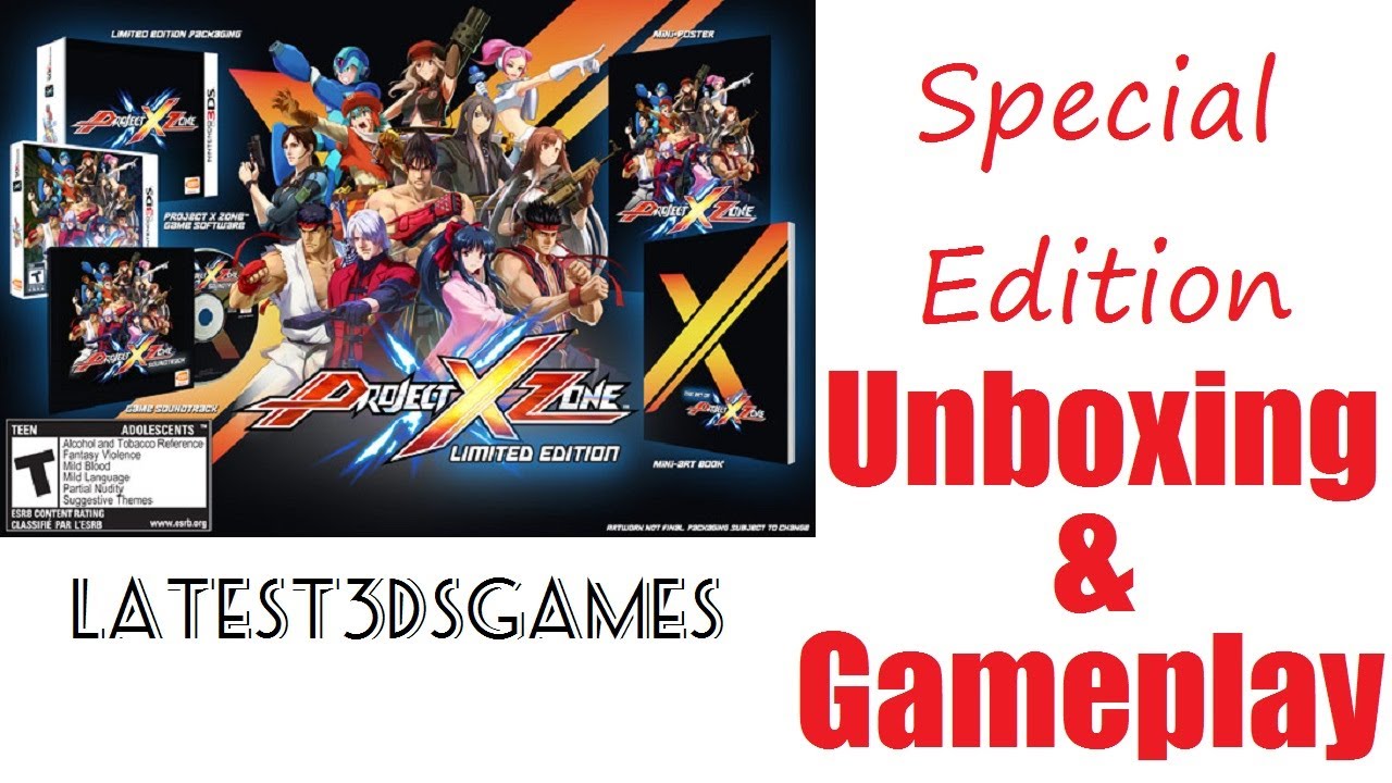Project X Zone Limited Edition