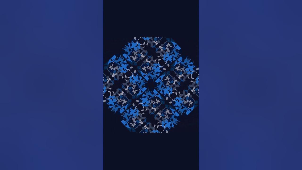 Wccchallenge Symmetries Variation I P5js Generativeart Mathart Animation