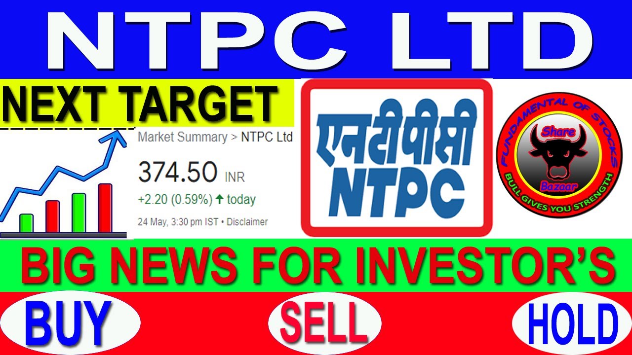 NTPC Ltd Share Latest News Today🔥 || NTPC Ltd Share Target | NTPC Ltd ...