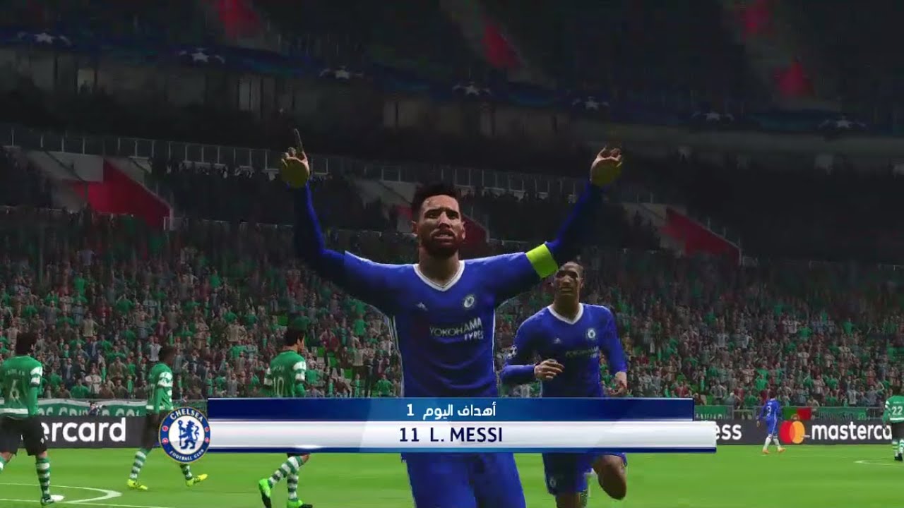 PES Matches - Chelsea VS Sporting champion league - Master league 2028 ...