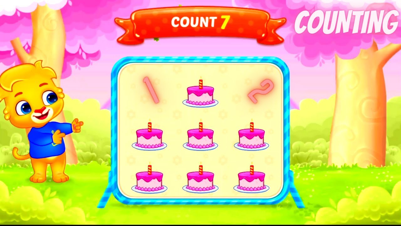 Learn 1 to 10 Numbers & 1234 123 Number Names 1234 Counting for Kids ...