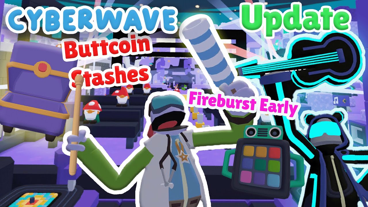 The Cyberwave Update is Amazing🎵🎧🎆 (Gold Fireburst, New Bundle, Map ...