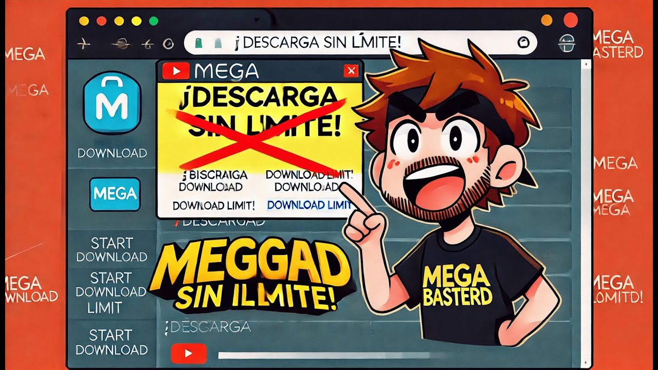 🔥 ¡DESCARGA SIN LÍMITE de MEGA! | Método 2025 con MegaBasterd 🚀 - YouTube