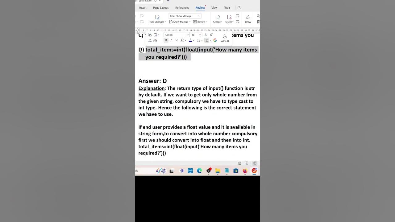 Python certification exam Question-73 #coding #programming#shortsfeed #shorts #python # ...