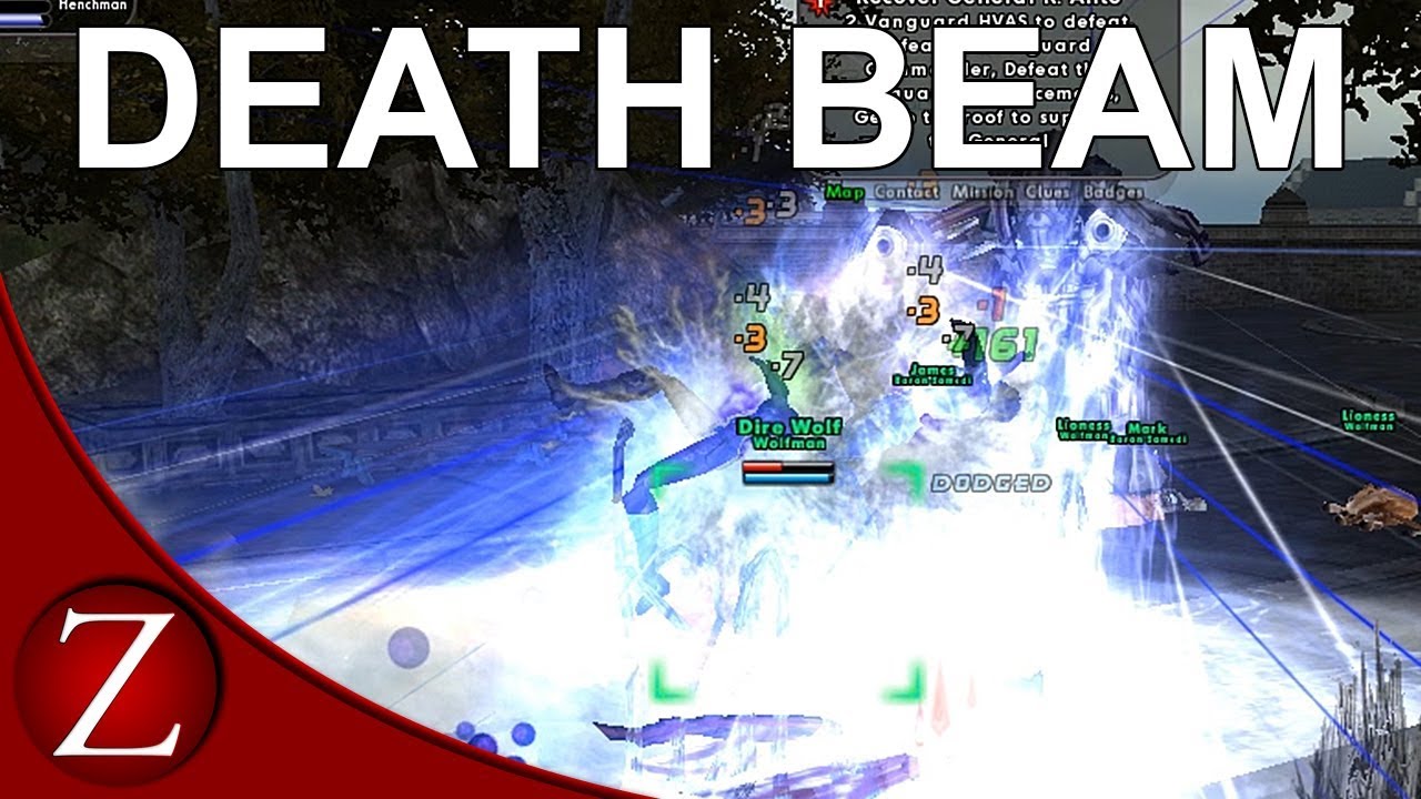 Death Beam - City Of Heroes Gameplay - YouTube