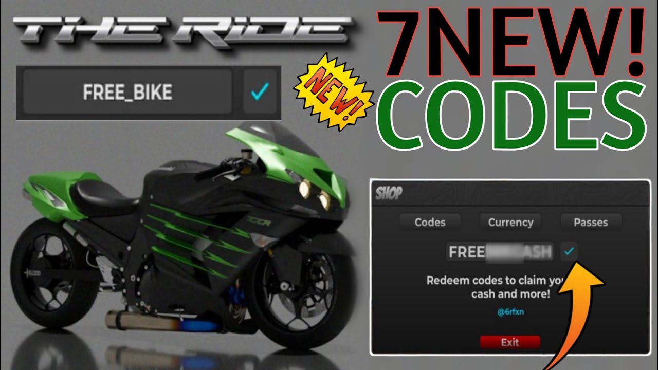 🚨 UPDATES 🚨 ALL WORKING CODES For The Ride in January 2026 - Roblox The ...