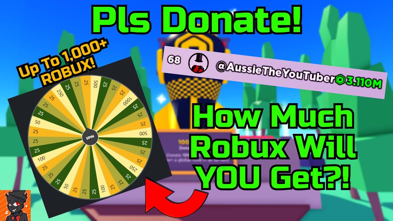 🔴🍀Feeling Lucky?🍀|💸TOP DONATOR GIVES ROBUX!💸| Spin The Wheel For Robux ...