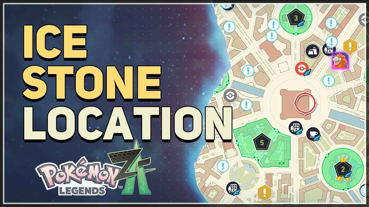 Ice Stone Location Pokemon Legends Z-A - YouTube
