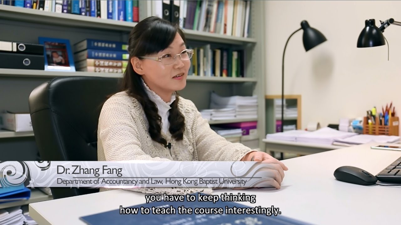 Dr. Zhang Fang | Good Teaching Practices in GE at HKBU - YouTube
