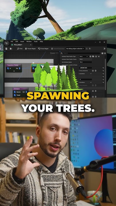How to keep PCG Trees Upright in Unreal Engine 5? - YouTube