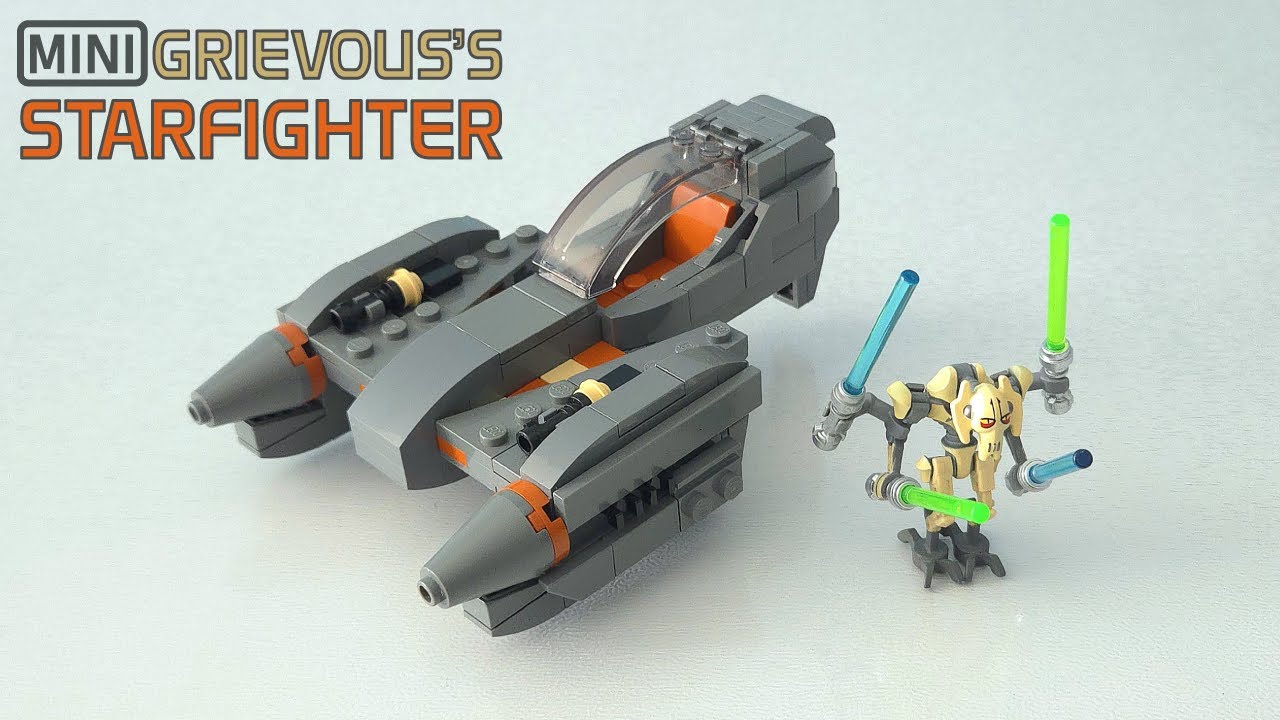 LEGO Star Wars General Grievous's Starfighter MOC | Building ...