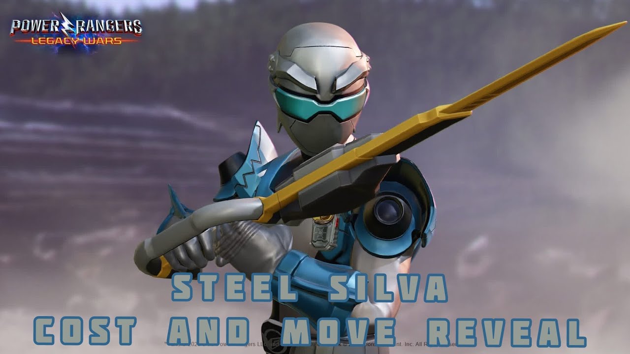 Power Rangers Legacy Wars Steel Silva cost and move reveal - YouTube