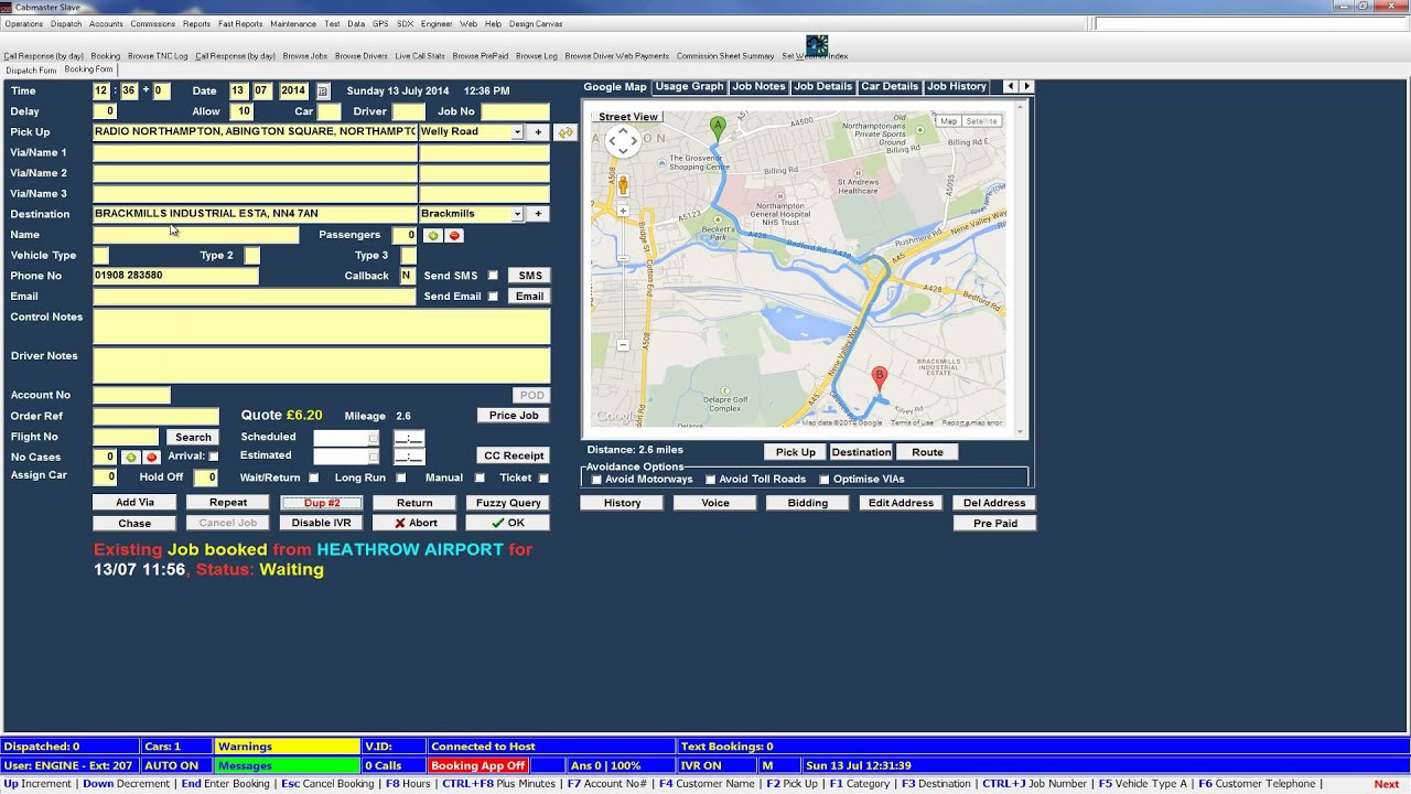 Cabmaster X2 Getting Started: How to create a Duplicate Job - YouTube