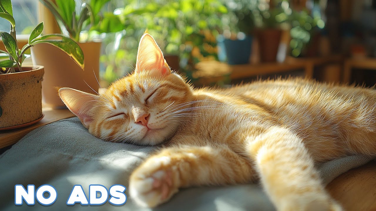 12 Hours Of Cat Healing Music 🐈Soothing Sounds for Deep Relaxation And ...