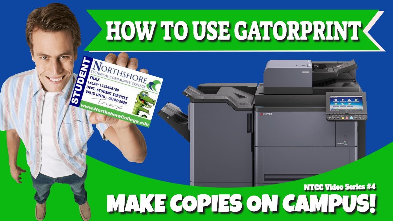 How to Use GatorPrint - YouTube