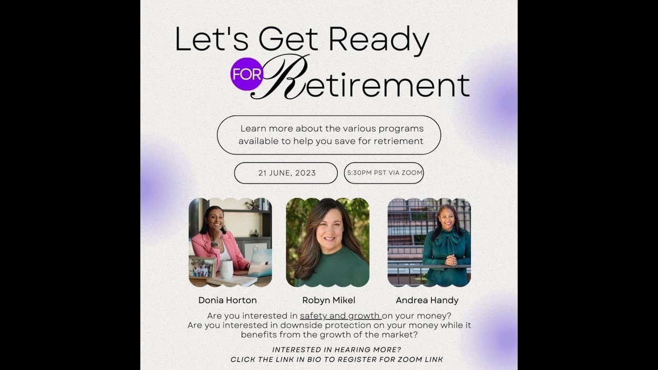 Let's Get Ready for Retirement - YouTube