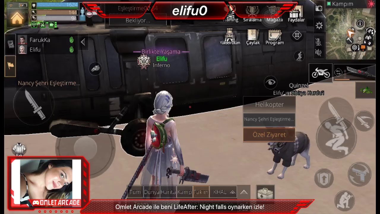 Omlet Arcade ile beni LifeAfter: Night falls oynarken izle! - YouTube