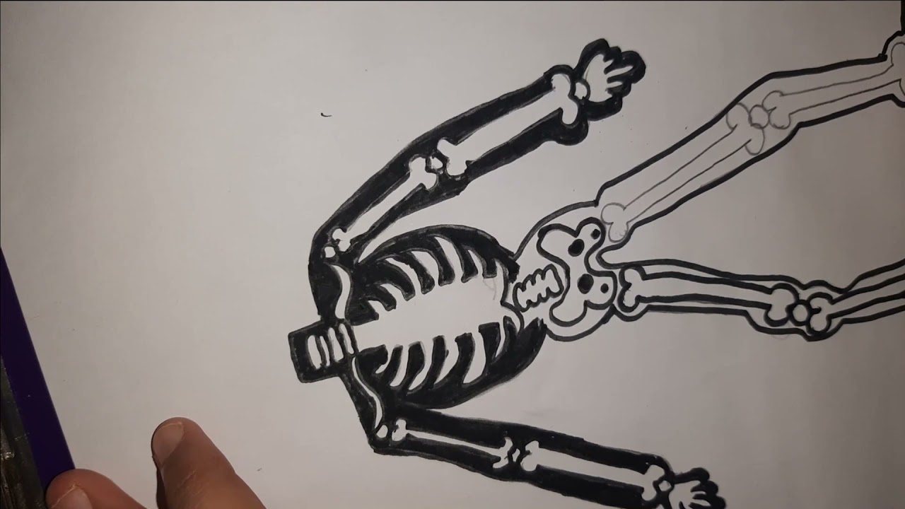 How To Make Skeleton Model In Paper Skeleton Project Using Paper How To Make Skeleton Model In Paper Skeleton Project Using Paper