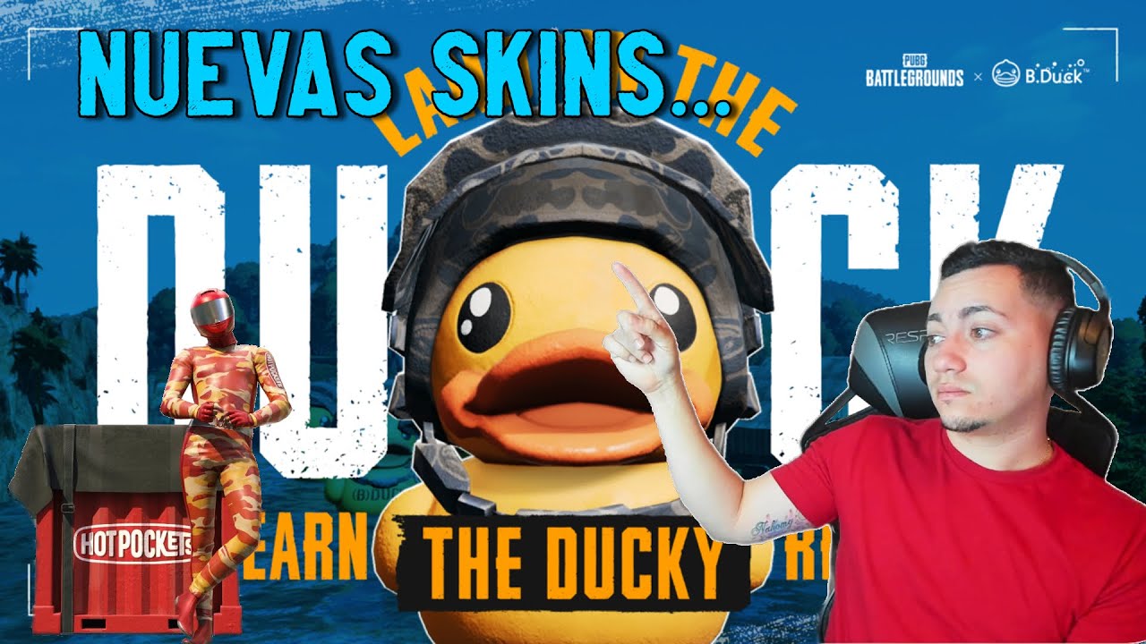 Colaboracion de B.DUCK y PUBG / Consigue skins Gratis de Pubg / Evento ...