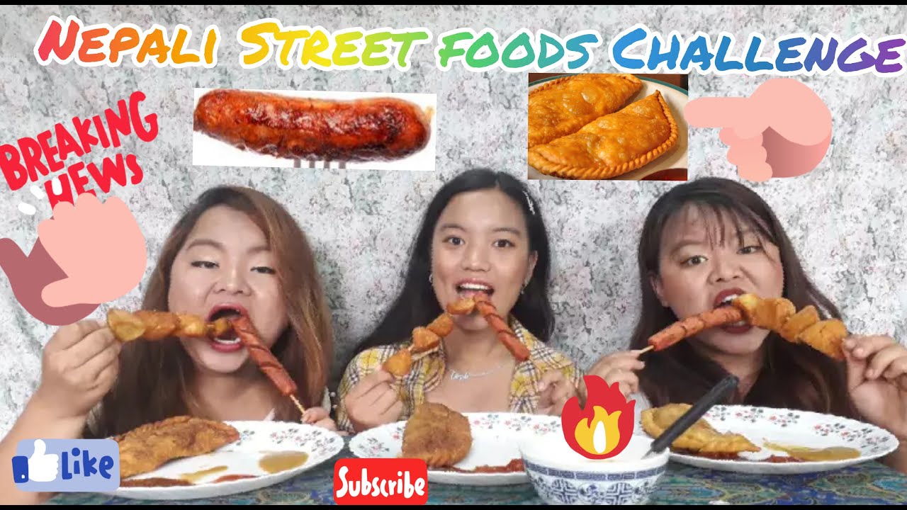 Extreme Buff Shapale / Buff Sausage / Aalu Stick Eating Challenge ...