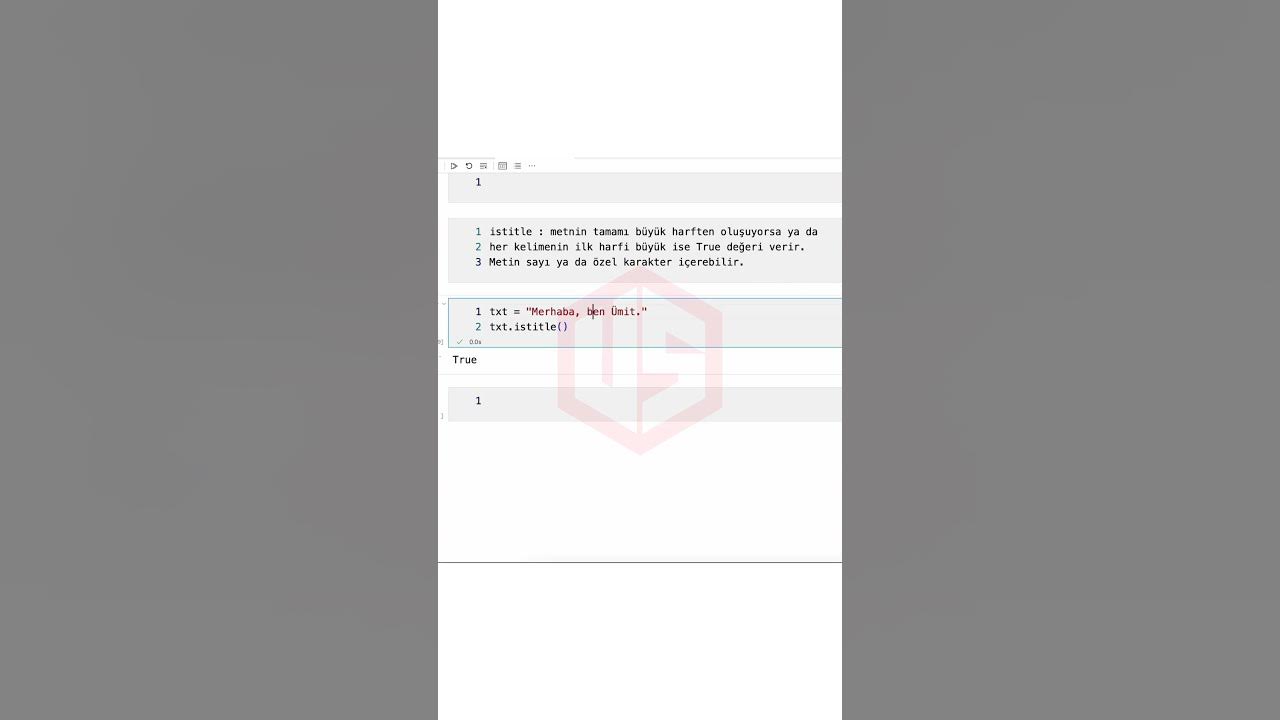 Python String Metotları Istitle Python String Methods Coding Programming Python Youtube