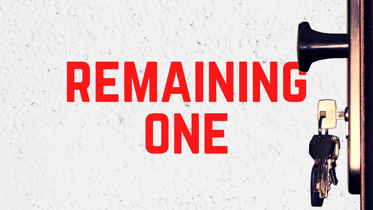 BEHIND CLOSED DOORS || Part IV || REMAINING ONE - YouTube