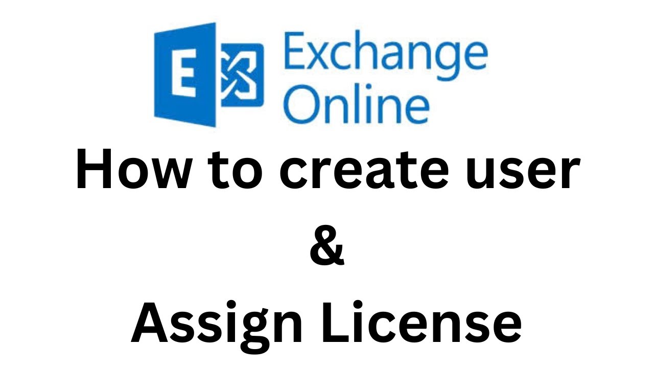 1. How to create user & Assign License - YouTube