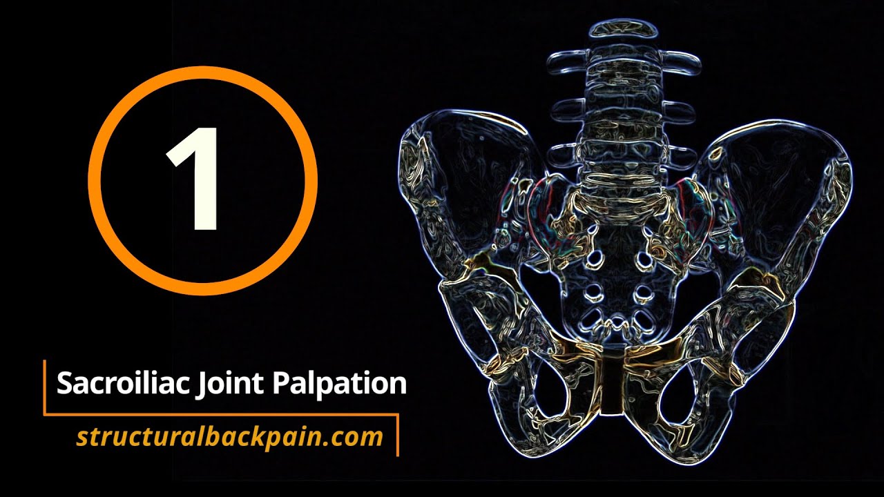 1 Sacroiliac Joint Palpation - YouTube