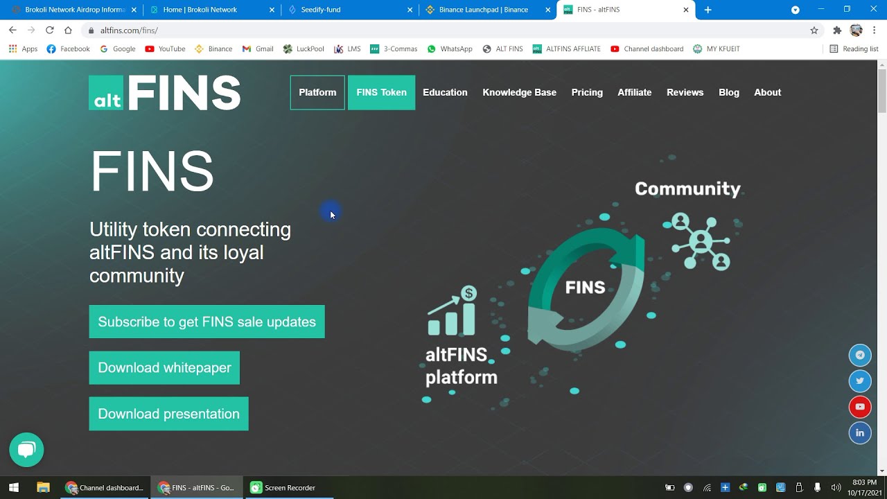 How To Buy New Coins Before Listing On Any Exchange | Altfins Fins ...