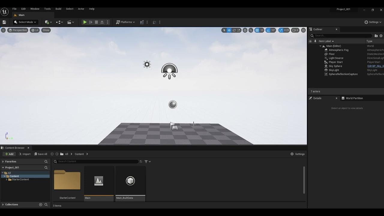 Unreal Engine 5 Tutorial 004-4 Viewport Controls（Scroll Wheel）画面操作（マウス中ボタン＝マウスホイール） - YouTube