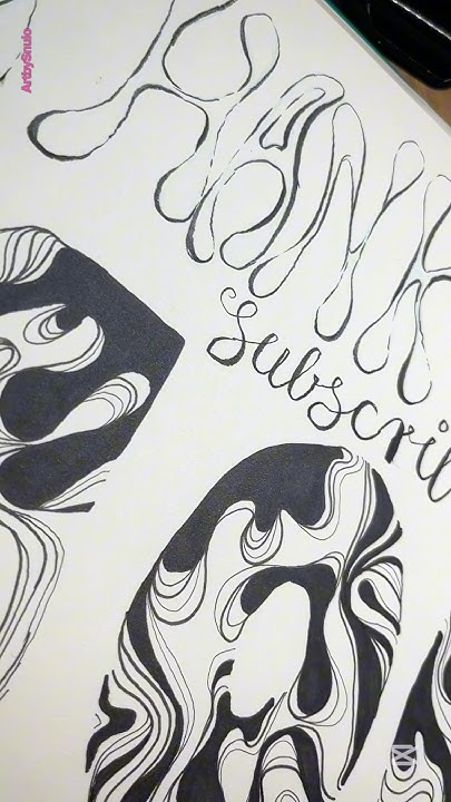 🙏#thankyou for your #support 🩷100 #subscribers #art #ink #illustration ...