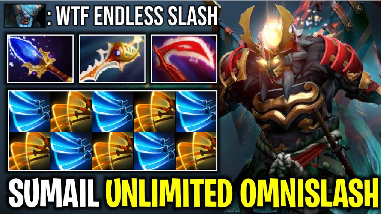 UNLIMITED SLASH..!! Aghanim Scepter + Divine Rapier Juggernaut Endless ...