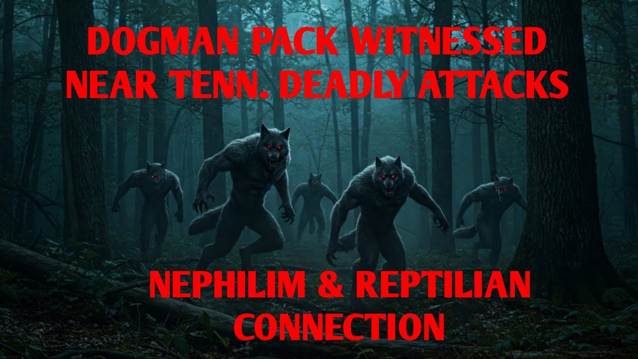 DOGMAN PACK WITNESSED NEAR TENNESSEE ATTACKS & NEPHILIM & REPTILIAN ...