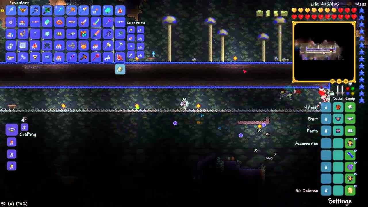 Zagrajmy w Terraria odc. 11 - Farma Truffle worm - YouTube