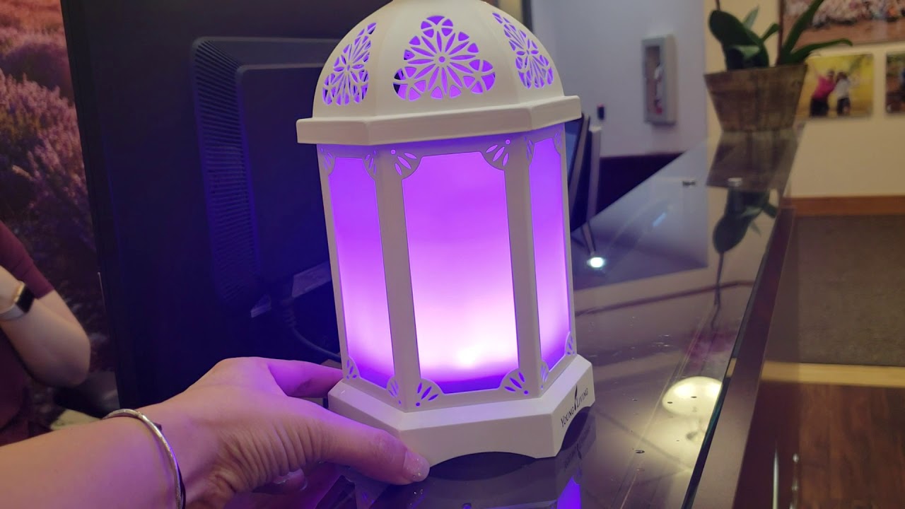 Young Living lantern diffuser - YouTube