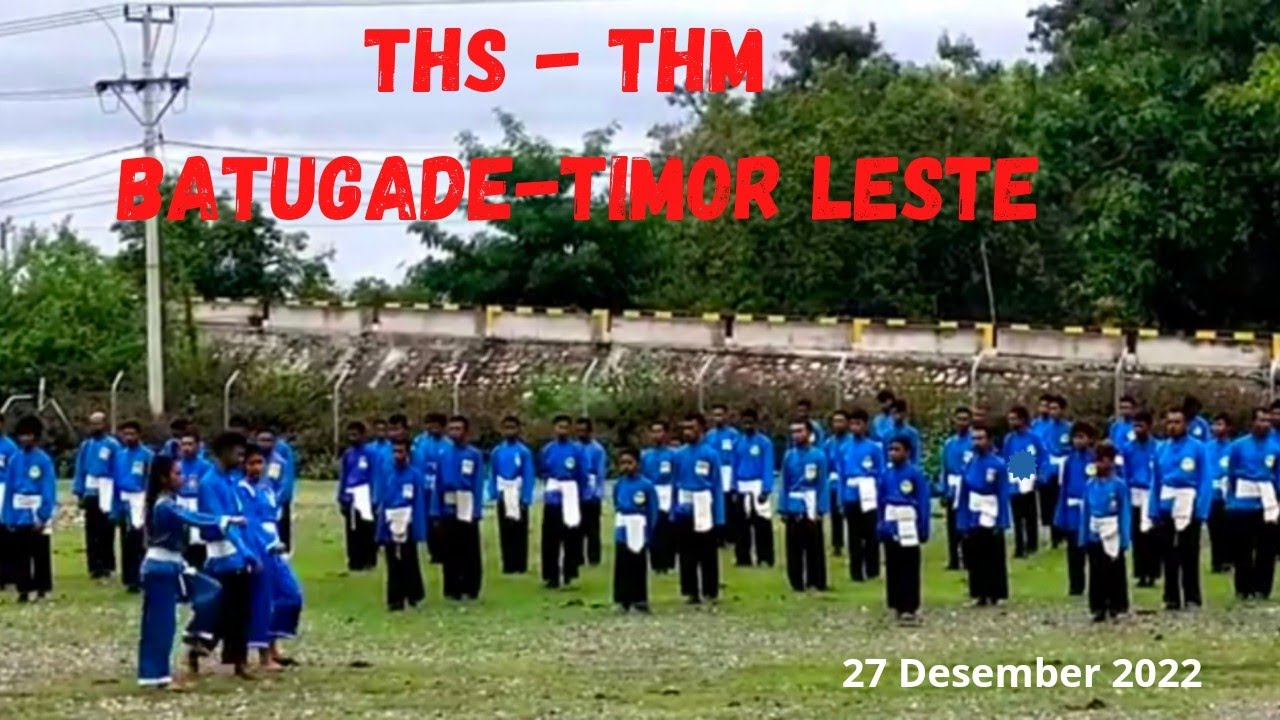 Upacara Pembukaan Pendadaran THS-THM Batugade-Timor Leste - YouTube