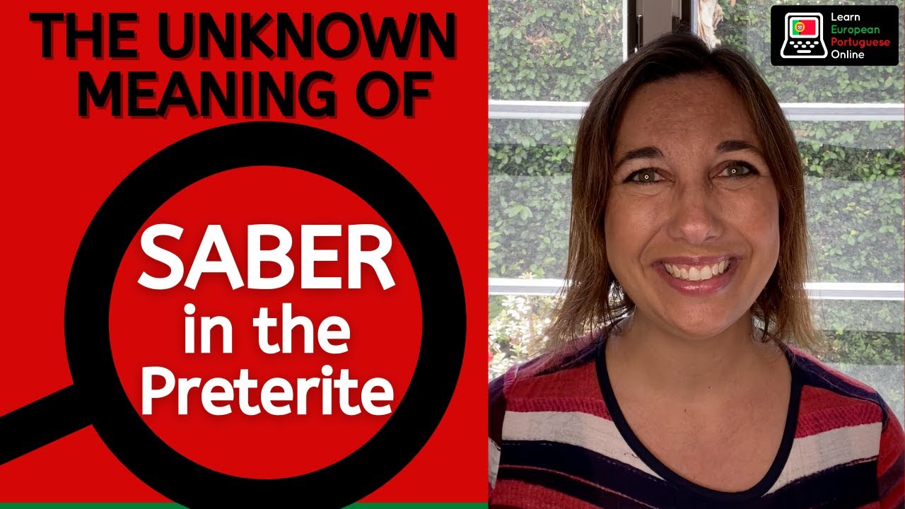 The mystery of the verb SABER. How to use SABER, DESCOBRIR and FICAR A ...
