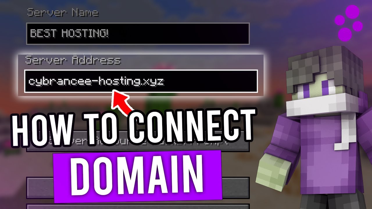 How to Connect a Domain to Your Minecraft Server (Easy Setup) - YouTube