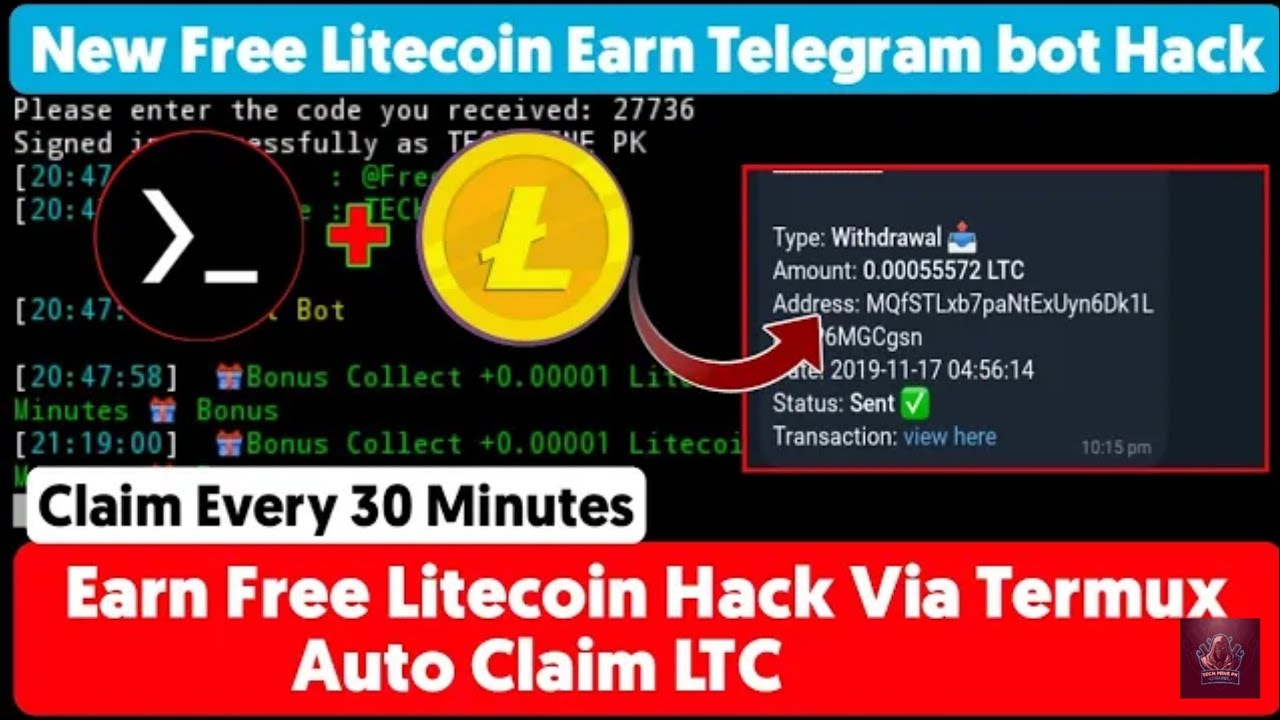 [Tool] Auto Claim Bot Telegram earn LTC Free | Kế Hoạch Kiếm Tiền - YouTube
