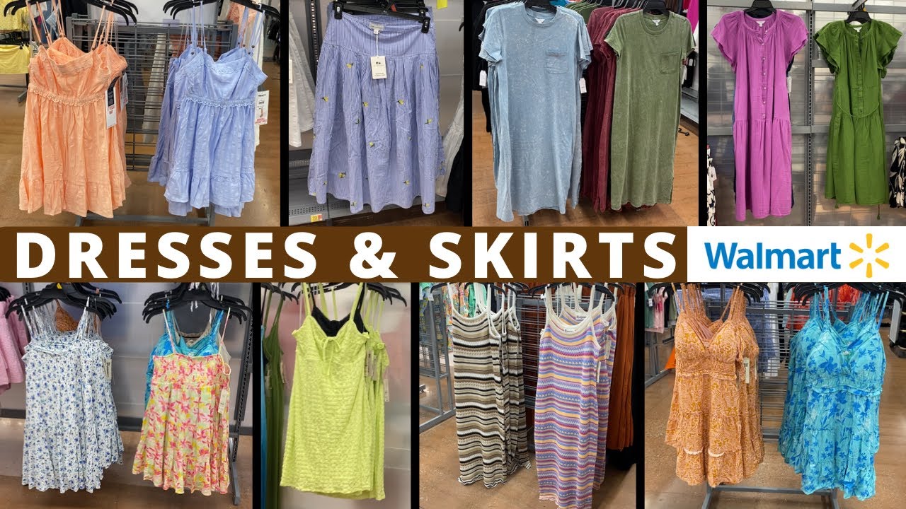 😍ALL OF THE WOMEN’S DRESSES & SKIRTS AT WALMART‼️WALMART WOMEN’S ...