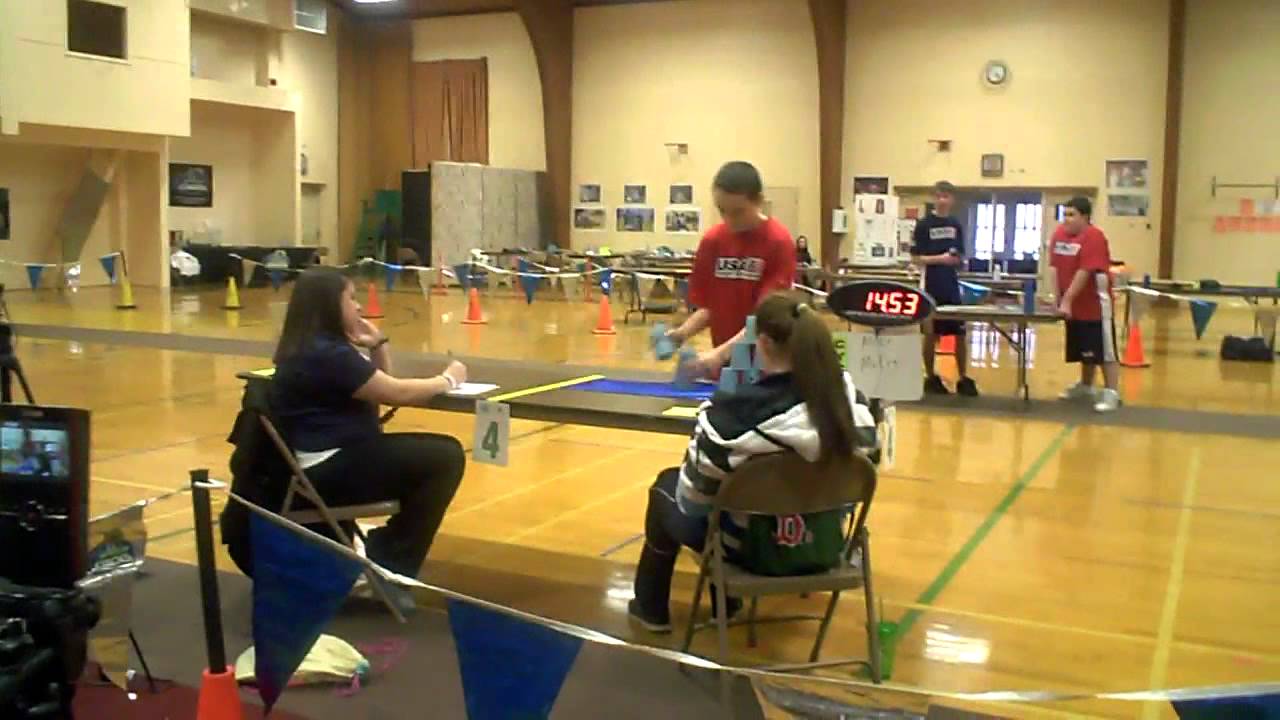 SPORT STACKING NEW WORLD RECORD 5.91 ...