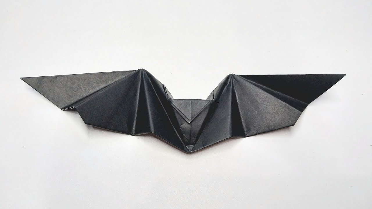 How to make Bat Origami step by step | Here's How to make Bat Fly ...