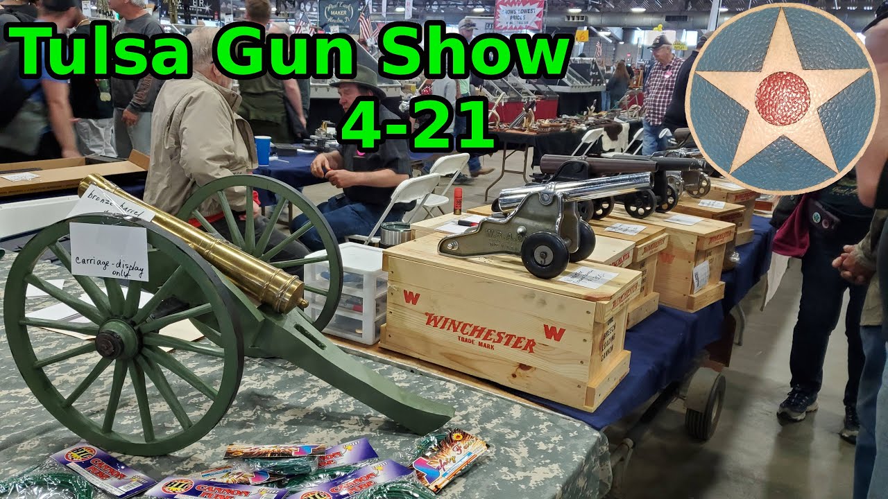 Tulsa Wanenmacher gun show spring 2021 - YouTube
